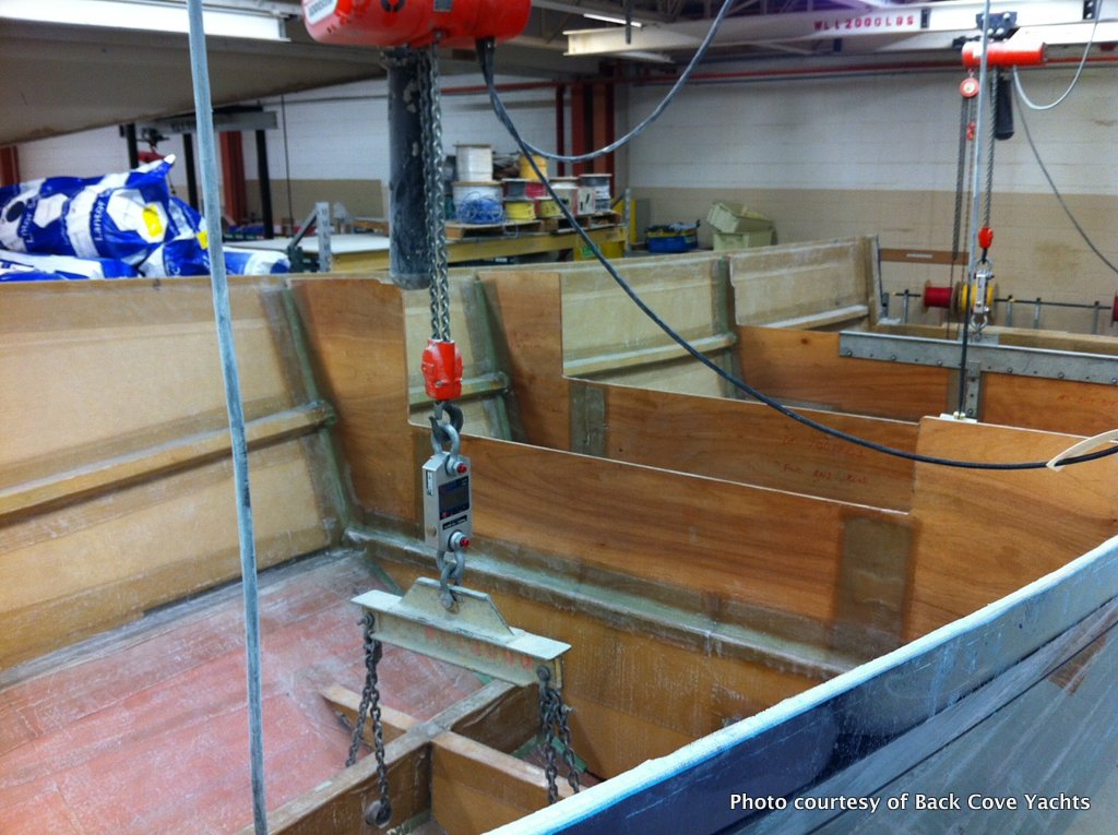 At Back Cove Yachts, Every Pound Counts | US Harbors