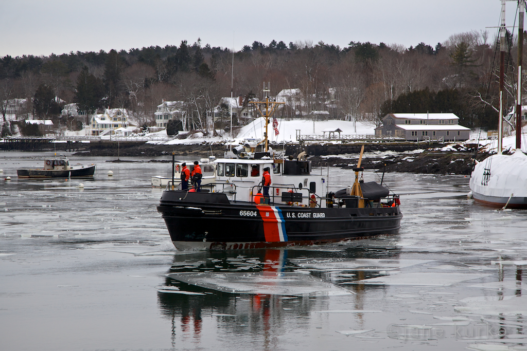 Cold Crushing Power: USCG Cutter Tackle | US Harbors