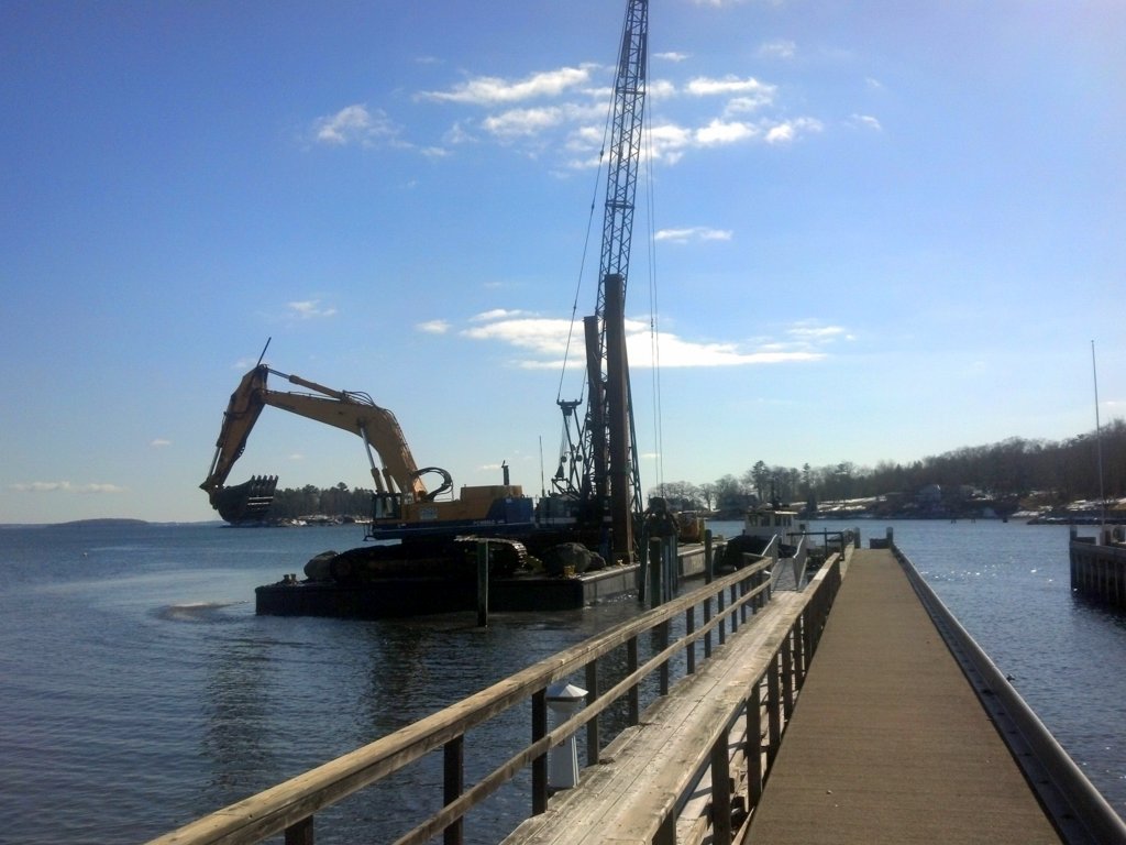 All In a Day’s Work: Dredging in Camden Harbor | US Harbors