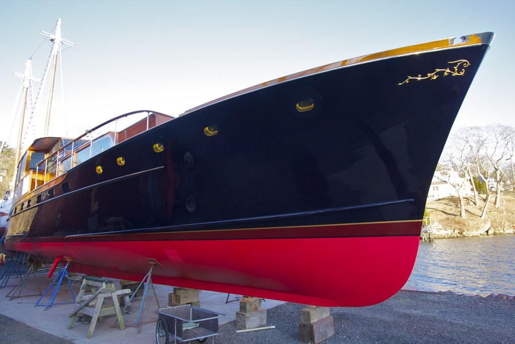 Classic Trumpy Eagle, Ready to Cruise Once More | US Harbors