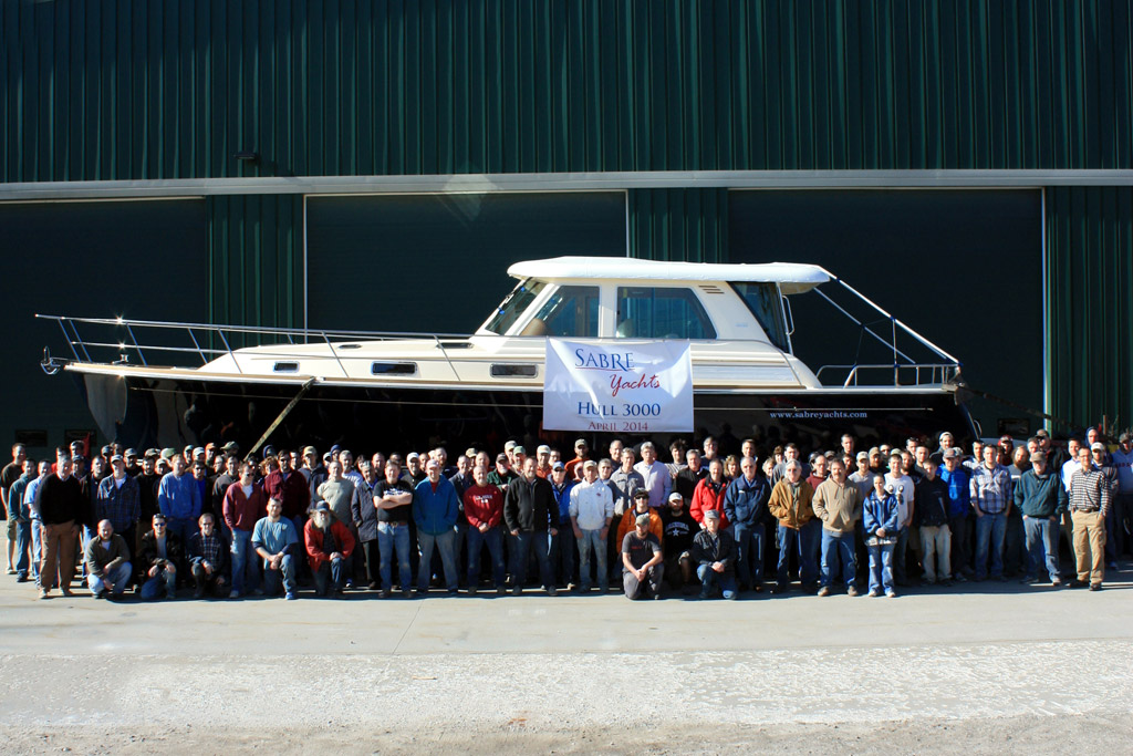 Picture Perfect: Sabre Ships Hull No. 3000 | US Harbors