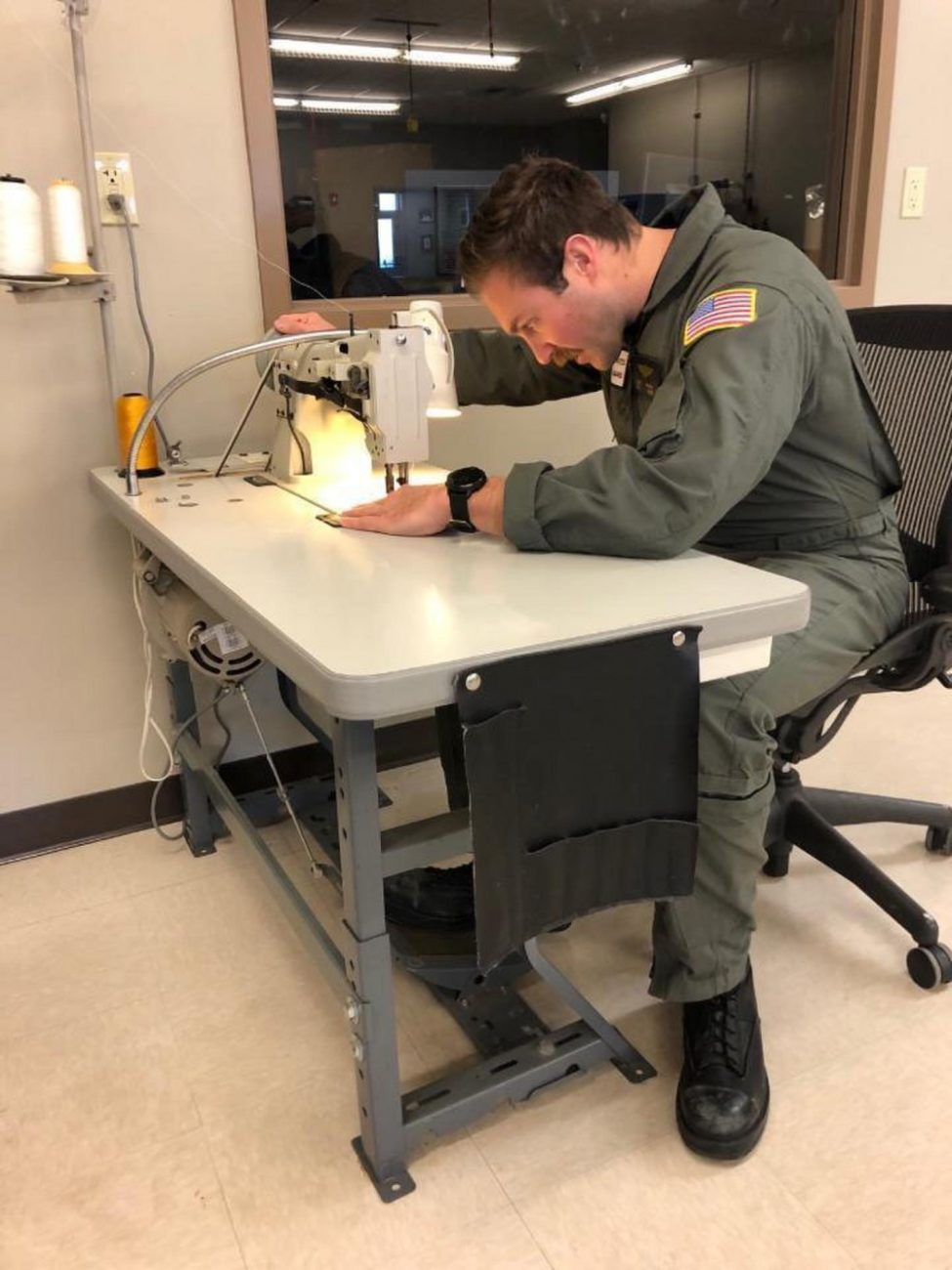 Coast Guard Makes Masks for Fight Against COVID-19 | US Harbors