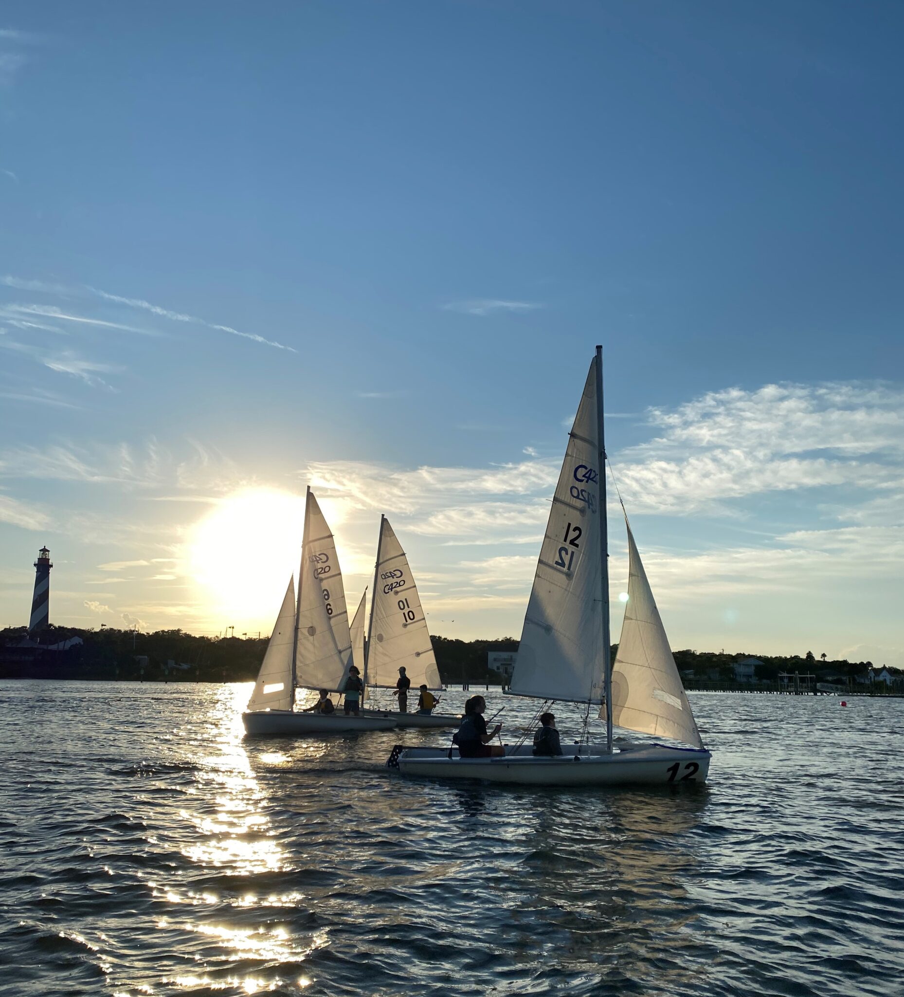 Salt Run Sunset 420s | US Harbors