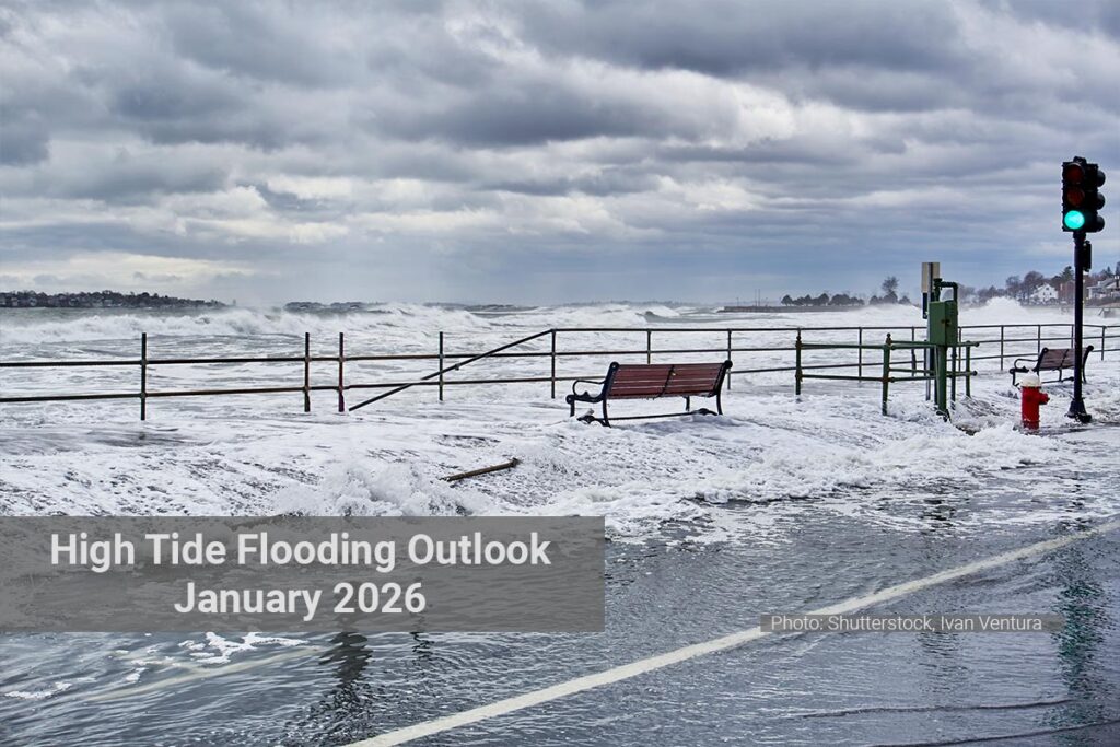 High Tide Flooding Outlook for January 2026 | US Harbors